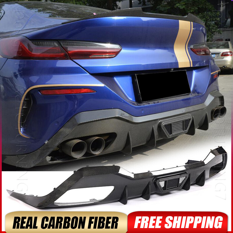 Fits BMW 8 Series G16 M850i M Sport 2018-2023 Rear Bumper Diffuser ...