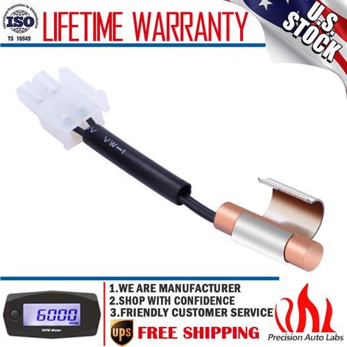 W10383615 Refrigerator Thermistor With Clip For Whirlpool WPW10383615VP ...