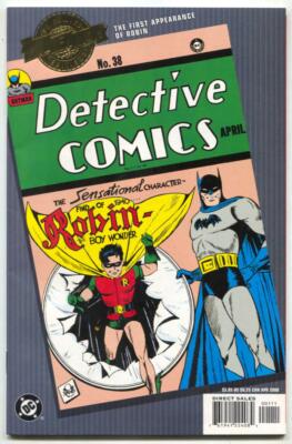 Millennium Edition: Detective Comics #38- reprints 1st Robin | eBay ...