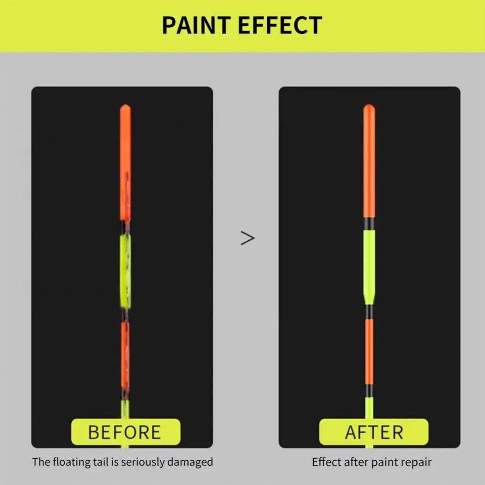 7ml Float Paint Fishing Float Stick Fly Paint Acrylic Paint Fluorescent ...