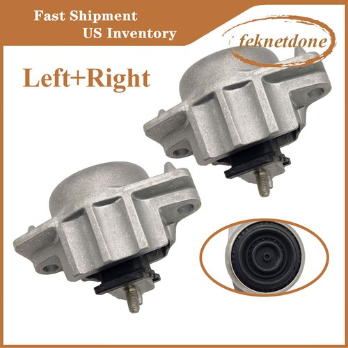 LH+RH Engine Motor Mount Fits 2017-2020 Jaguar F-Pace 3.0L V6 AWD ...