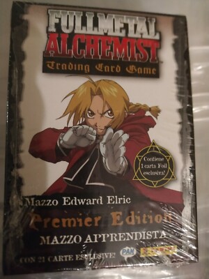 FULLMETAL ALCHEMIST TCG - MAZZO EDWARD ELRIC PREMIER EDITION MAZZO ...