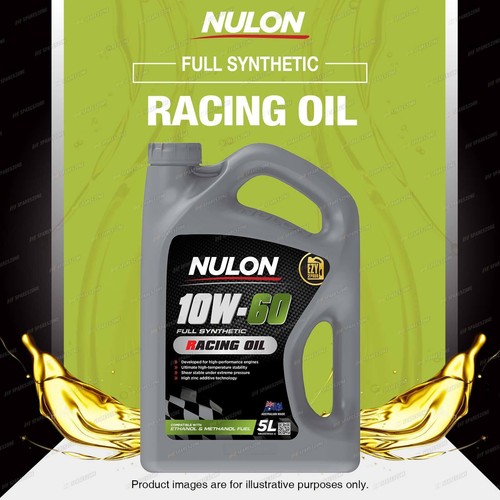 Nulon Full Synthetic 10W-60 Racing Engine Oil 5L for Mazda 12A 13B 20B ...