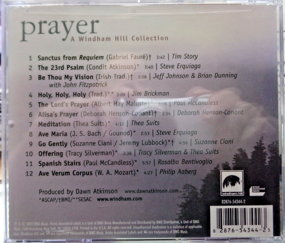Prayer: A Windham Hill Collection 2003 CD FACTORY SEALED NEW | eBay