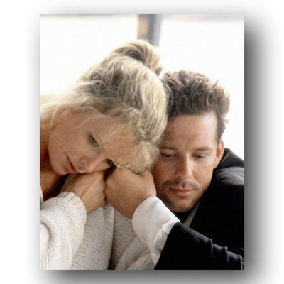 Kim Basinger Mickey Rourke on Set of Nine 1/2 Weeks 1980s Vintage 8x10 ...