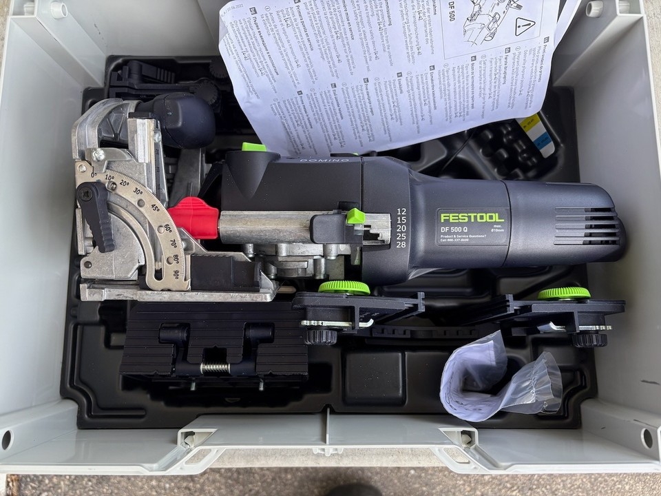 Festool Domino DF 500 Q-Set No. 576423 Complete, used once | eBay
