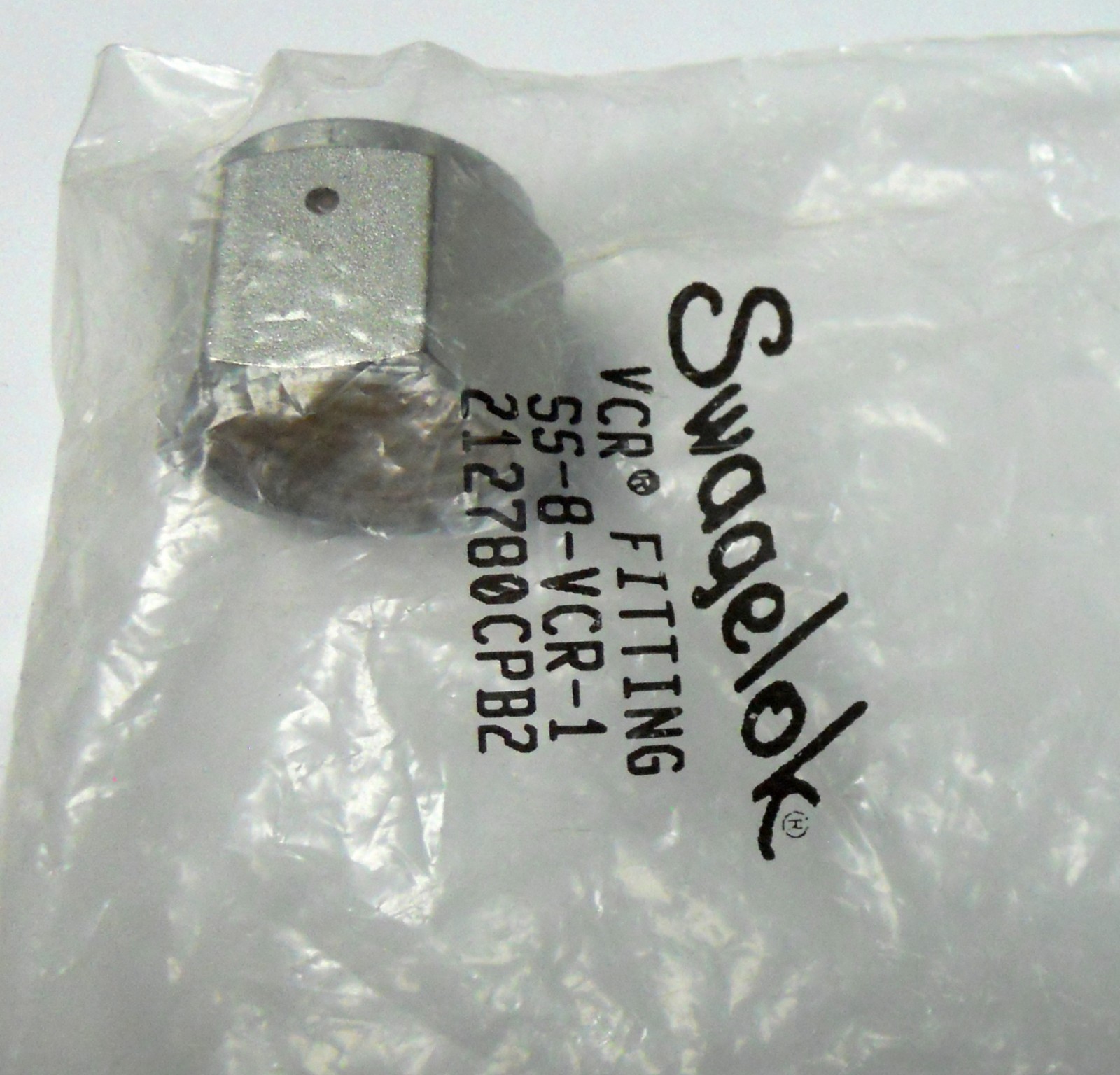 Swagelok 316 SS VCR Face Seal Fitting, SS-8-VCR-1, 1/2 in. Female Nut ...