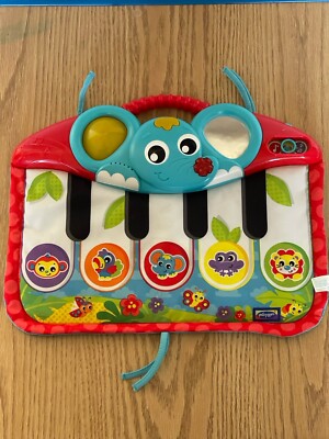 Playgro Elephant Piano Play Mat Baby Infant Floor/Crib Toy Musical ...