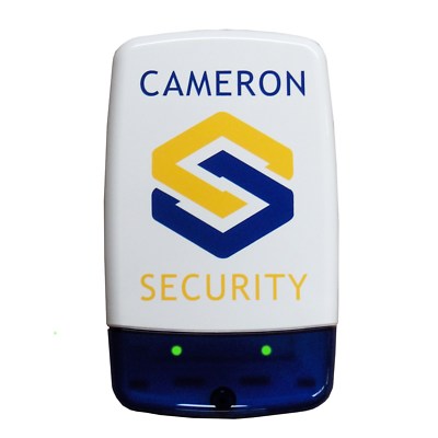Dummy / Decoy security Alarm Bell Box, dual Flashing LED's & printed ...