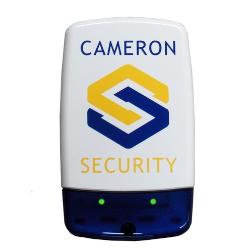 Dummy / Decoy security Alarm Bell Box, dual Flashing LED's & printed ...