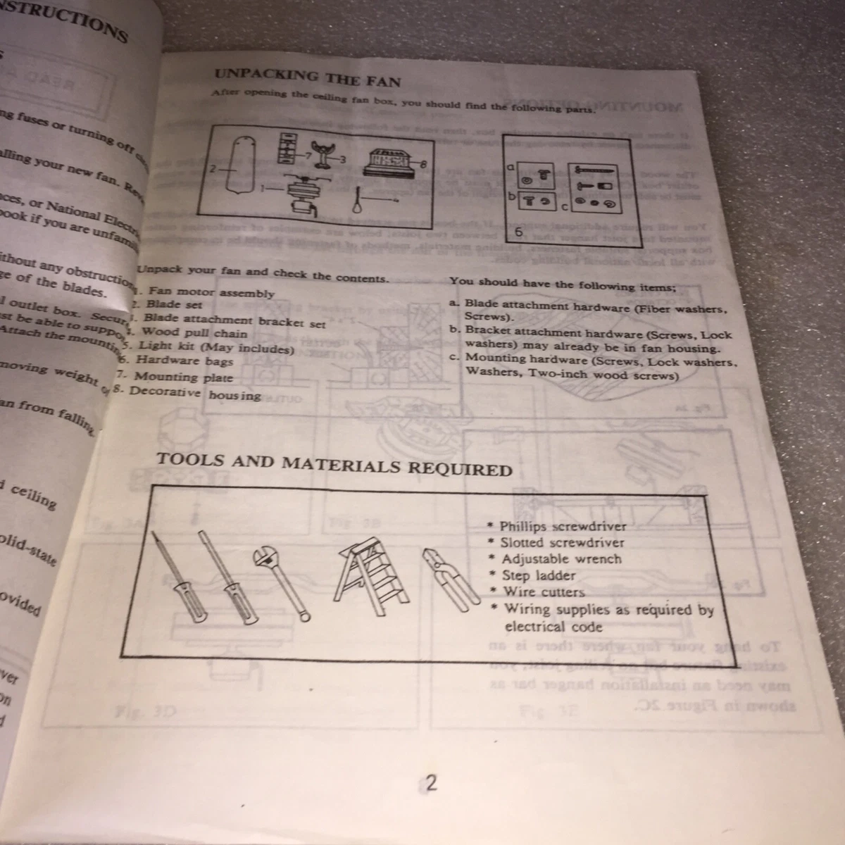 Assembly Instructions For Ceiling Fan Installation | Shelly Lighting