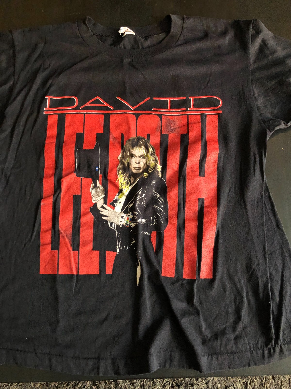 David Lee Roth original vintage Skyscraper shirt Sing… - Gem