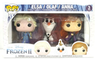 FUNKO POP DISNEY FROZEN 2 ELSA, ANNA and OLAF, 3 PACK EXCLUSIVE VINYL ...