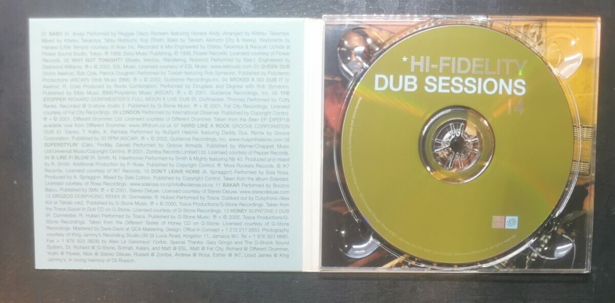 Hi-Fidelity Dub Sessions, Vol. 4 by Various Artists (CD, Nov-2002 ...