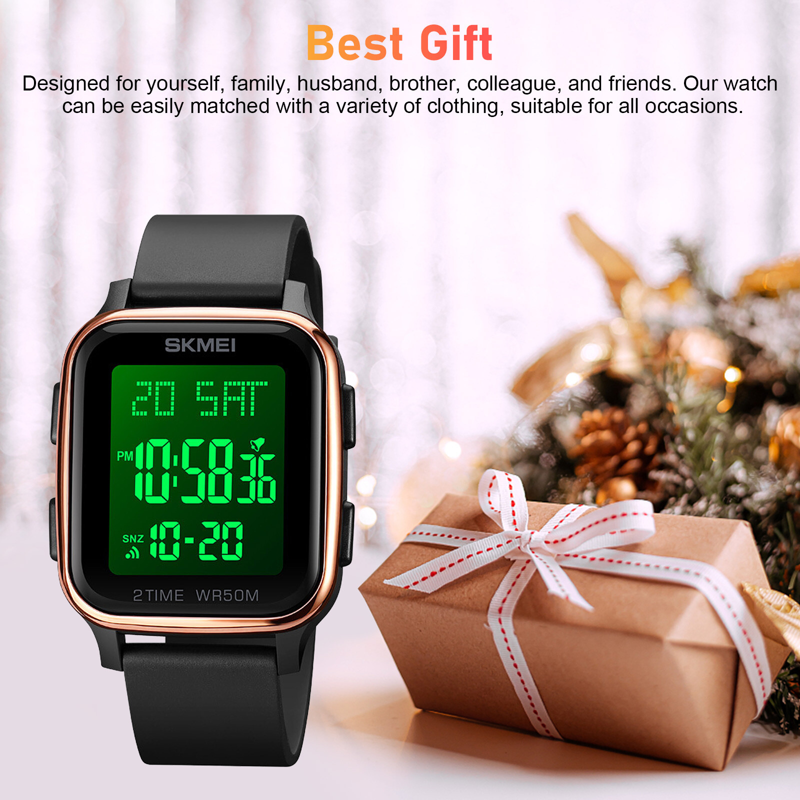 Men's LED Digital Sports Watch Military Tactical Waterproof WristWatch ...