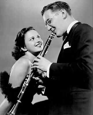 Jazz Musicians BENNY GOODMAN & HELEN WARD Retro Vintage Photo Poster ...