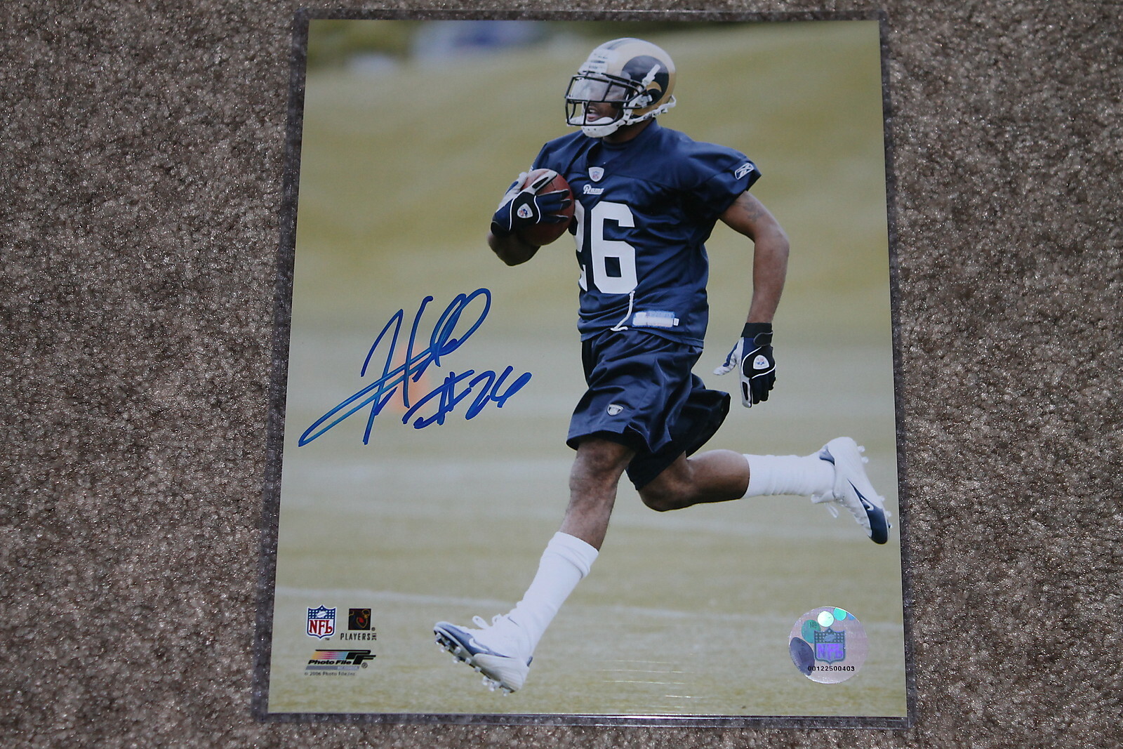 TYE HILL AUTOGRAPHED RAMS 8X10 PHOTO | eBay