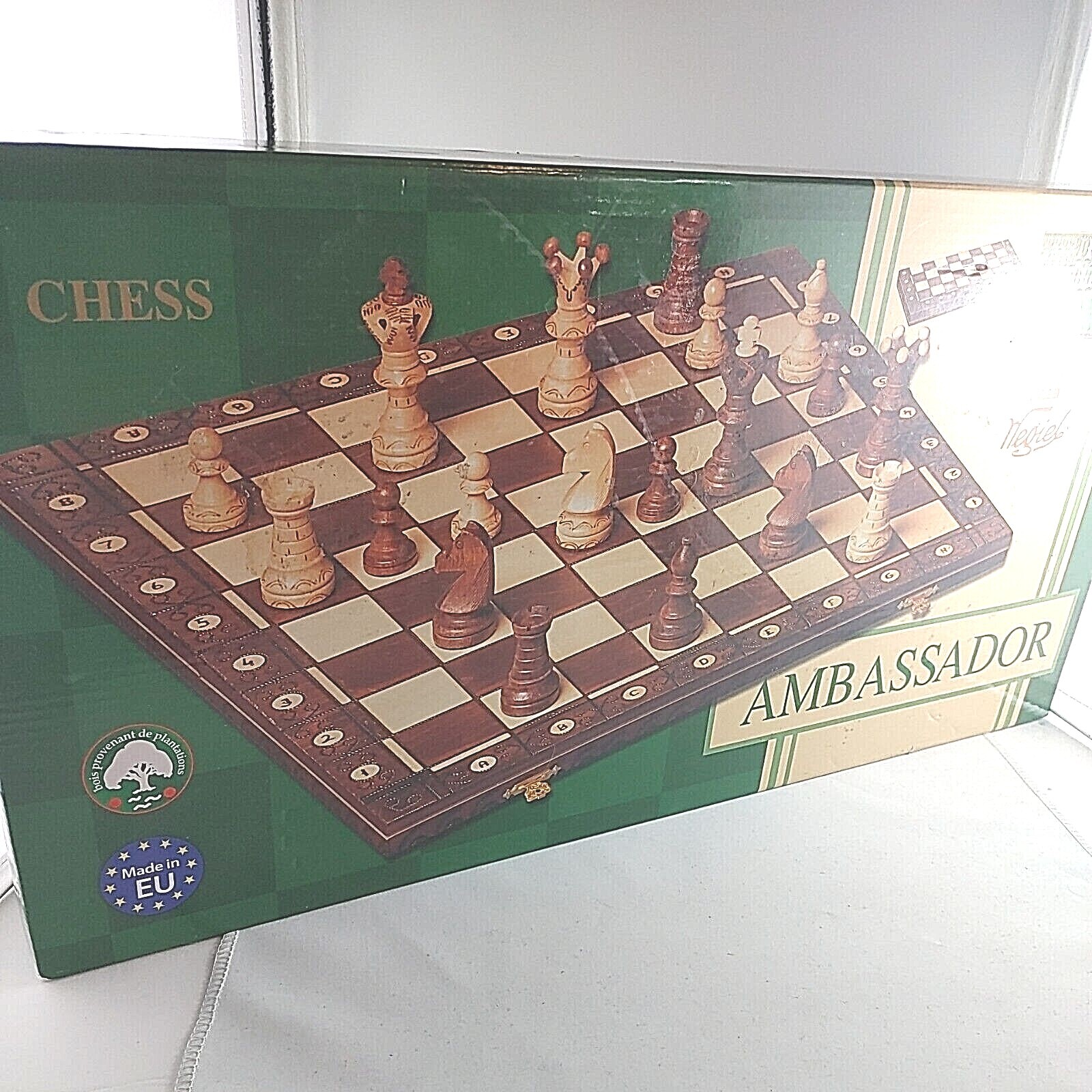 Wegiel Ambassador European Chess Board Game for sale online | eBay