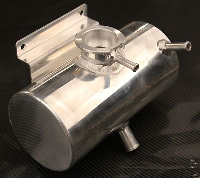 4x4 Off Road Horizontal Round Coolant Water Header Tank Aluminium Alloy ...