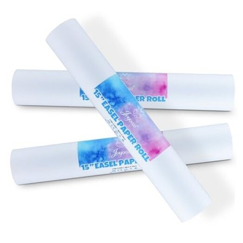 Easel Paper Roll, Drawing Art Paper Roll for Kids 15 inches by 15 Inch ...