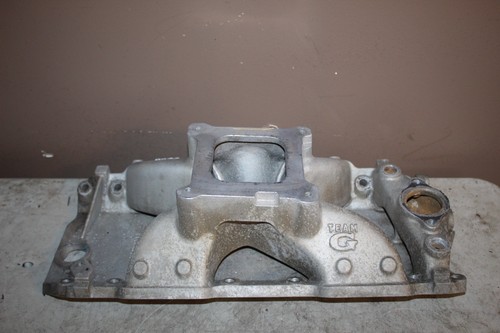 Weiand Team G BBC oval port intake manifold 7523 NHRA IHRA drag racing ...
