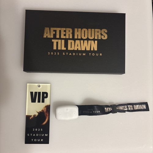 2025 The Weeknd After Hours Till Dawn VIP Concert Merch | eBay