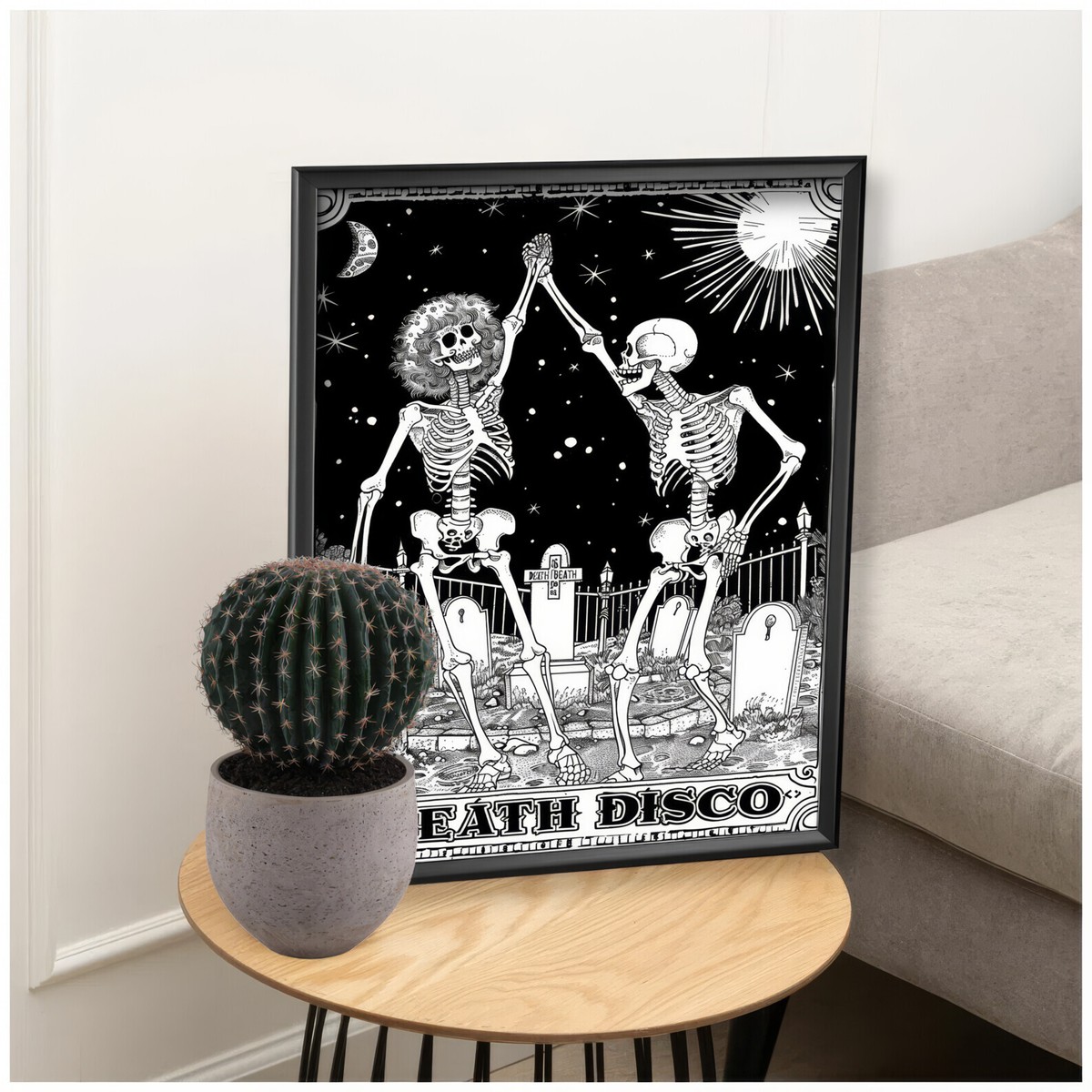 Dankbare Dode Skelet Poster Death Skateboards