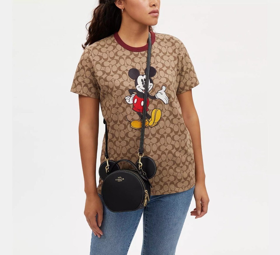 NWT Disney X Coach Mickey Mouse Ear Bag CM194/CM840 | eBay