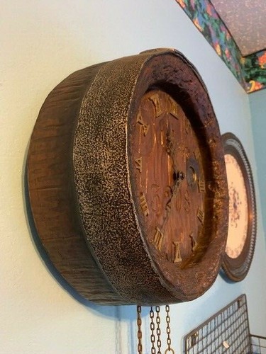 Vintage Mid Century German Barrel Clock w/chimes | eBay