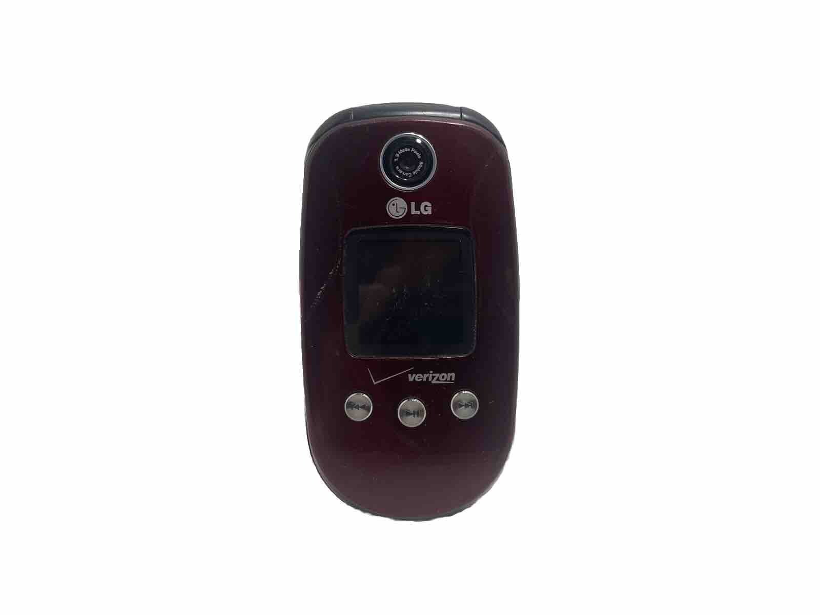 Verizon Wireless LG VX8350 Burgundy Camera Flip-phone - nice, Works | eBay