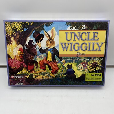 Winning Moves Games Uncle Wiggly Adventure Game 2-4 Players Age 4+ New ...