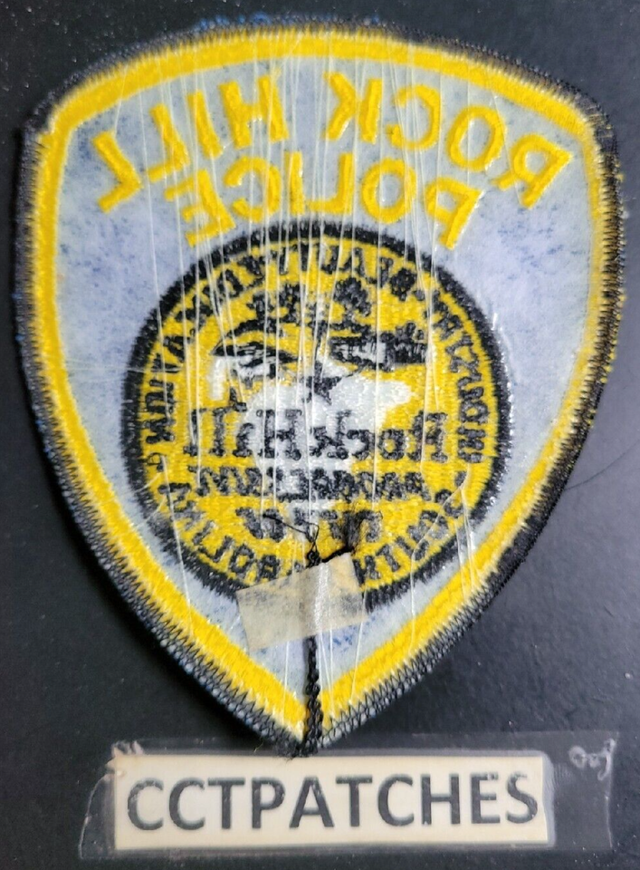 ROCK HILL, SOUTH CAROLINA POLICE SHOULDER PATCH SC | eBay