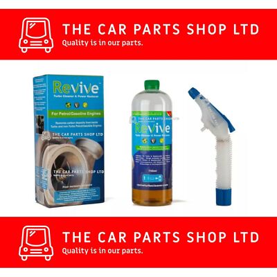 REVIVE TURBO CLEANER 750ML FOR PETROL ENGINES FULL KIT AS ADVERTISED ...