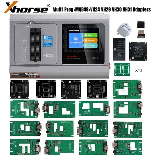 Xhorse Multi-Prog Programmer with MQB48 13 Full Set &VH24 VH29 VH30 ...