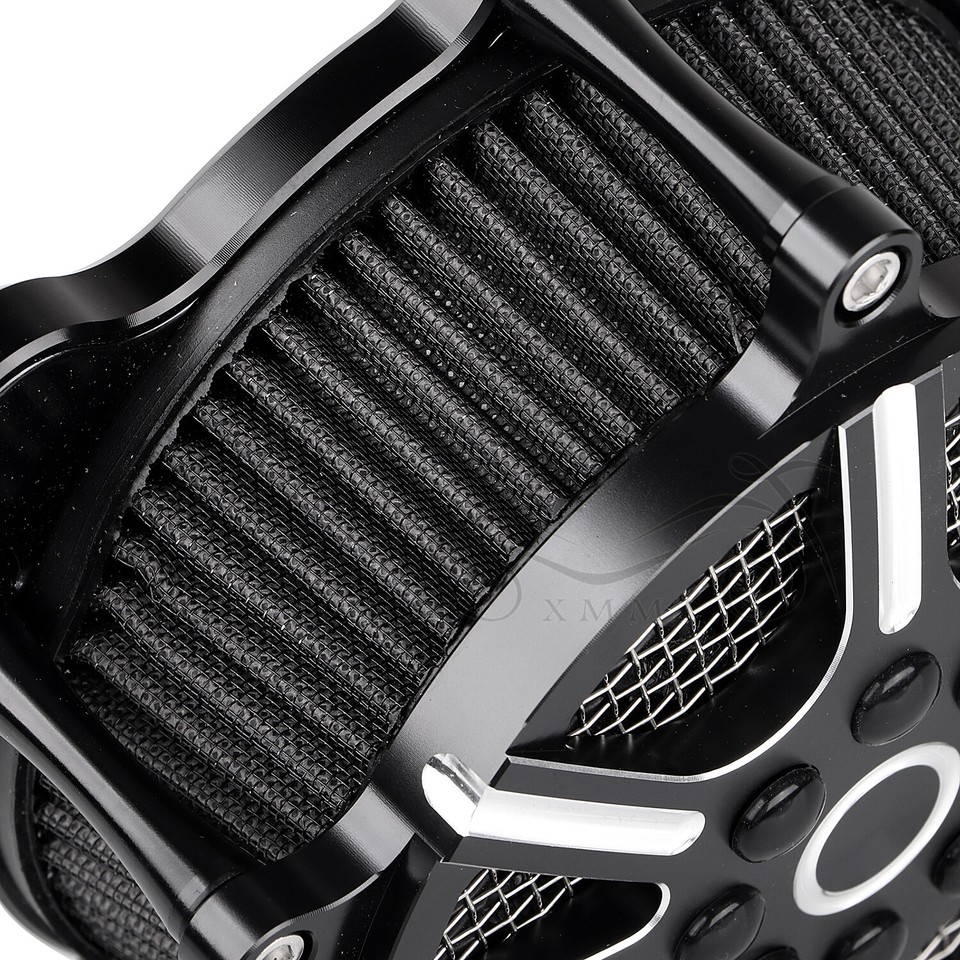 Air Cleaner Intake Filter For Harley Touring Dyna Softail Road Glide ...
