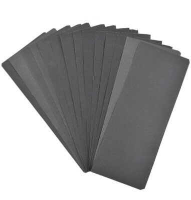 5 pcs Wet & Dry Sandpaper DIY 1/3 Size SINGLE & MIX GRIT PACKS ...