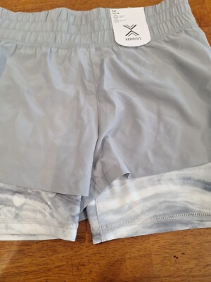 XERSION Quick-Dri Womens Gray Color/ Spandex Lining Running Shorts Size ...