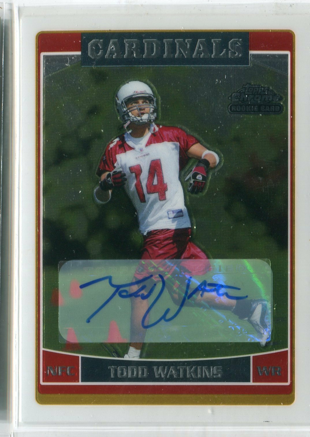 2006 Topps Chrome Todd Watkins AUTO AUTOGRAPH RC #235 CARDINALS | eBay