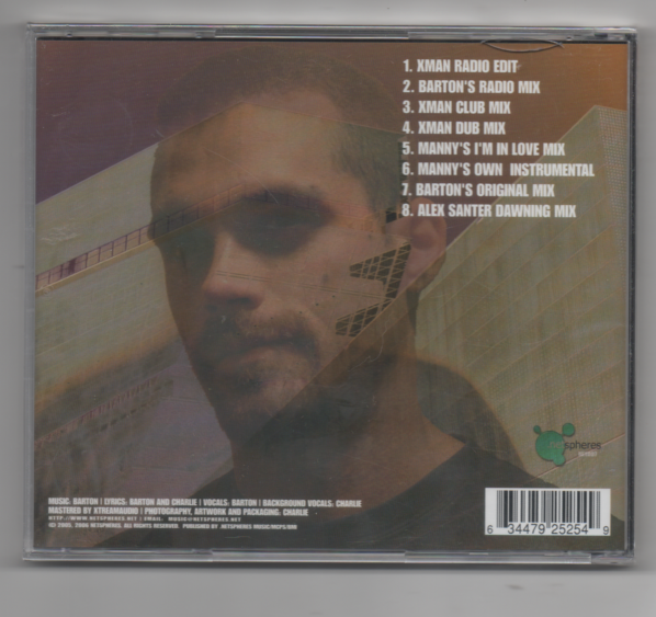 Barton To Call My Own Remixes Limited Edition Promo CD Alex Santer | eBay