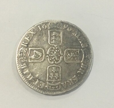 1696 England Crown William III Great Britain Decent Collectors Grade KM ...