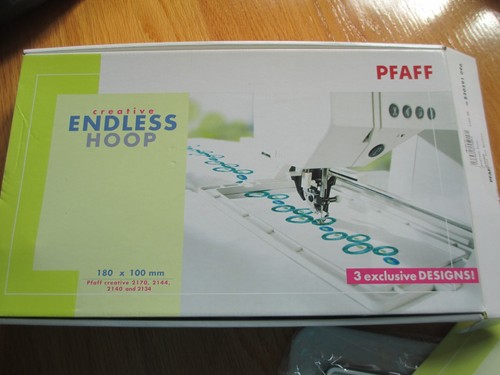 PFAFF Creative ENDLESS HOOP 180 x 100mm-3 exclusive designs-2170-2144 ...