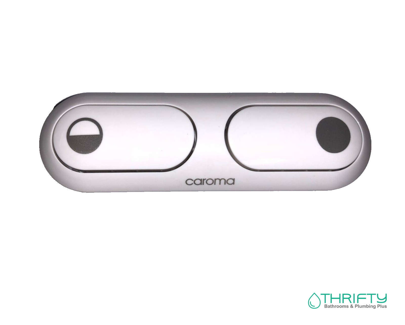 Caroma Spare Part Toilet Cistern Button White includes bezel clamp ...