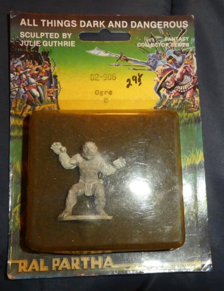Ral Partha Miniatures Dark and Dangerous Ogre C 02-906 NEW DUNGEONS ...