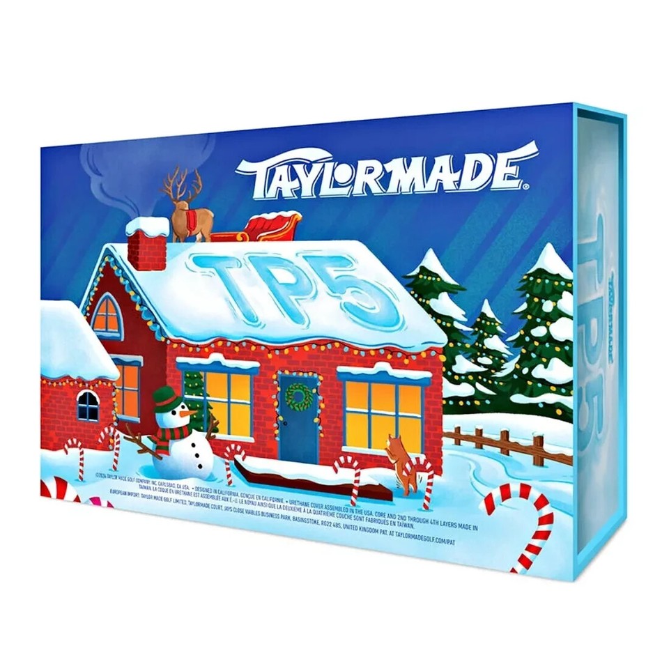 TaylorMade TP5 Pix Stripe Holiday Golf Ball 1 Dozen Limited Edition ...