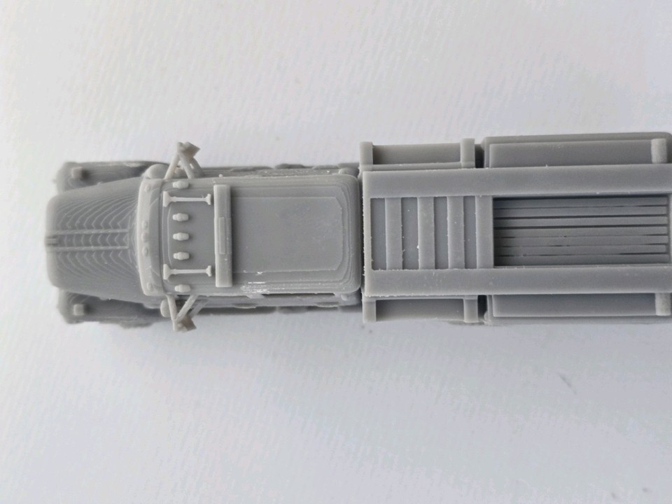 N Scale International Loadstar Quadcab Firetruck Undecorated Kit 3d ...