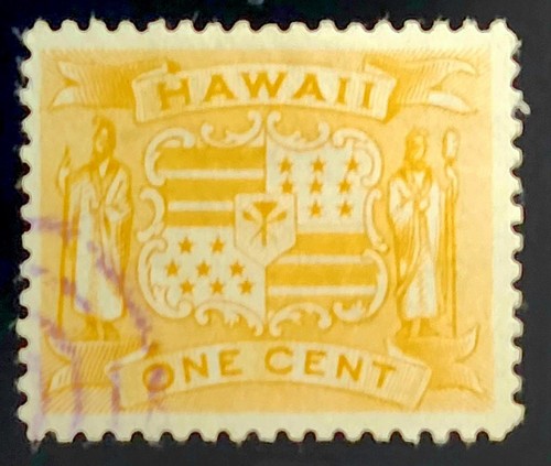 1¢ WONDER'S ~ HAWAII US TERRITORY VF TARGET CANCEL ~ WW8 | eBay