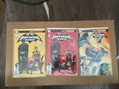 Batman and Robin #1 1st & 2nd Print, Variant Cover (X3) Lot | eBay