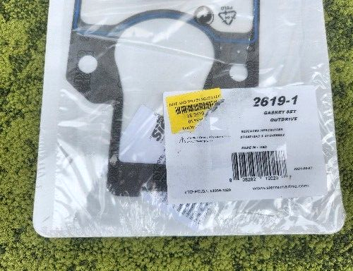 Sierra 18-2619-1 Marine Outdrive Gasket Set GLM 39620 Mallory 9-62601 9 ...