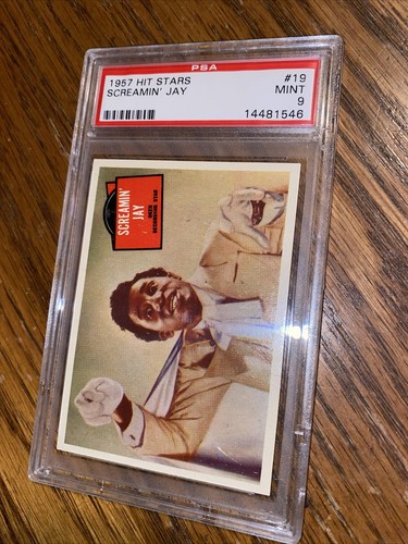 1957 Topps Hit Stars #19 Screamin' Jay PSA 9- MINT / Rare Grade !! | eBay