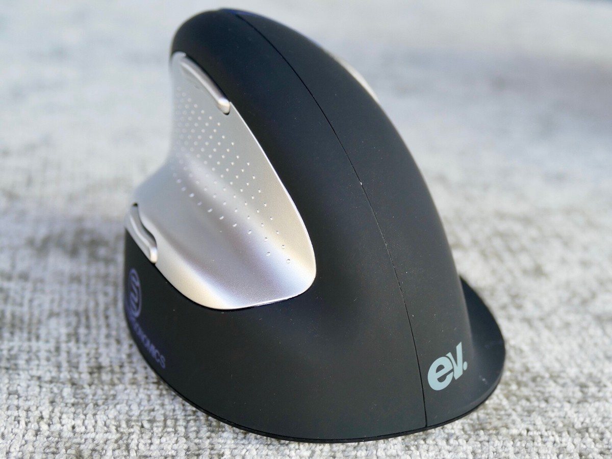 Ev Wireless Ergonomic Vertical Mouse Rechargeable Laser Ergonomic